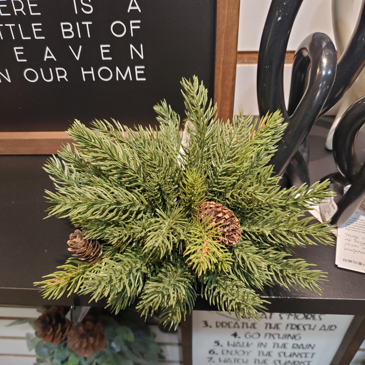 Artificial Spruce Half Sphere Stems — heartlandstoremn
