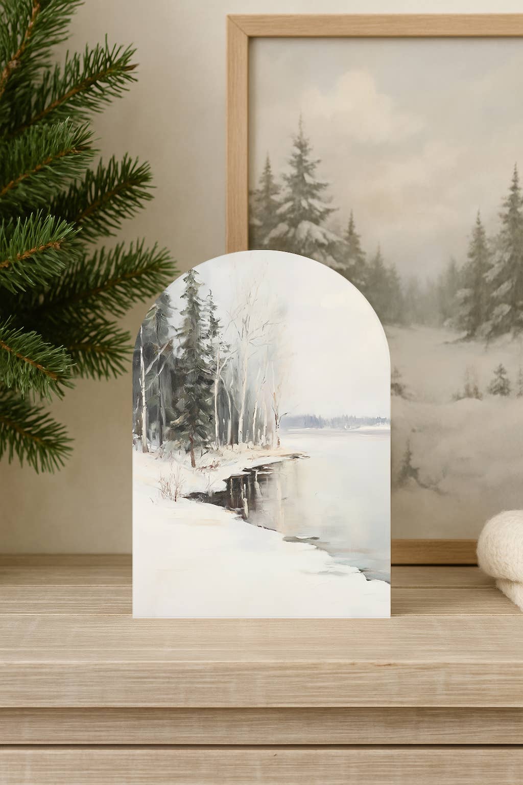 Winter Landscape Arch Art Print – Unique Christmas 2025 — Heartland ...